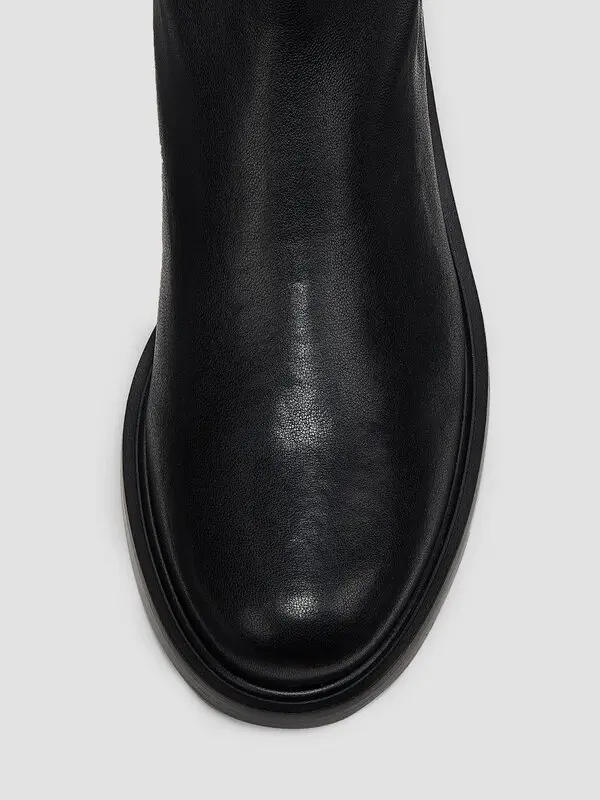 STUART WEITZMAN 5050 Gisele 30mm Leather Knee-high Boots - Black