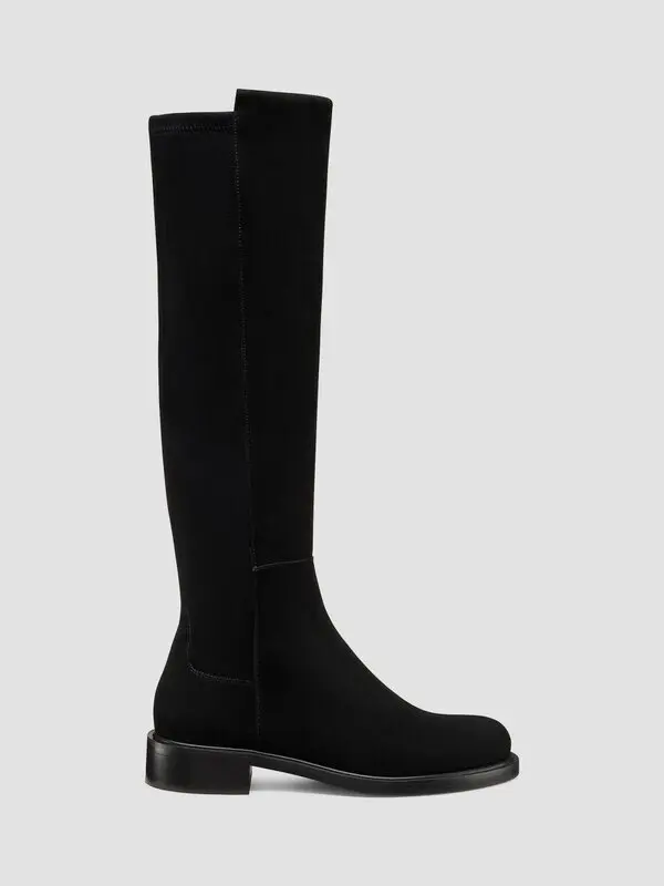 STUART WEITZMAN 5050 Gisele 30mm Suede Boots - Black