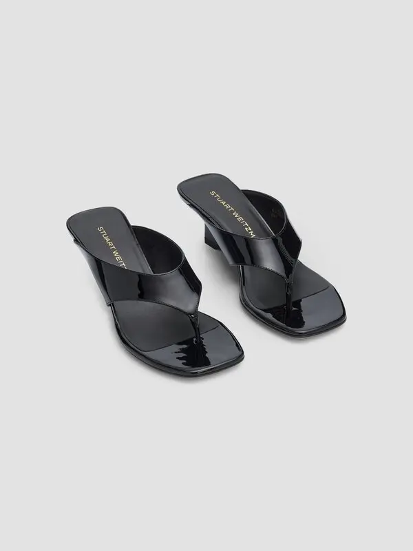 STUART WEITZMAN Vinnie 50mm Leather Sandals - Black