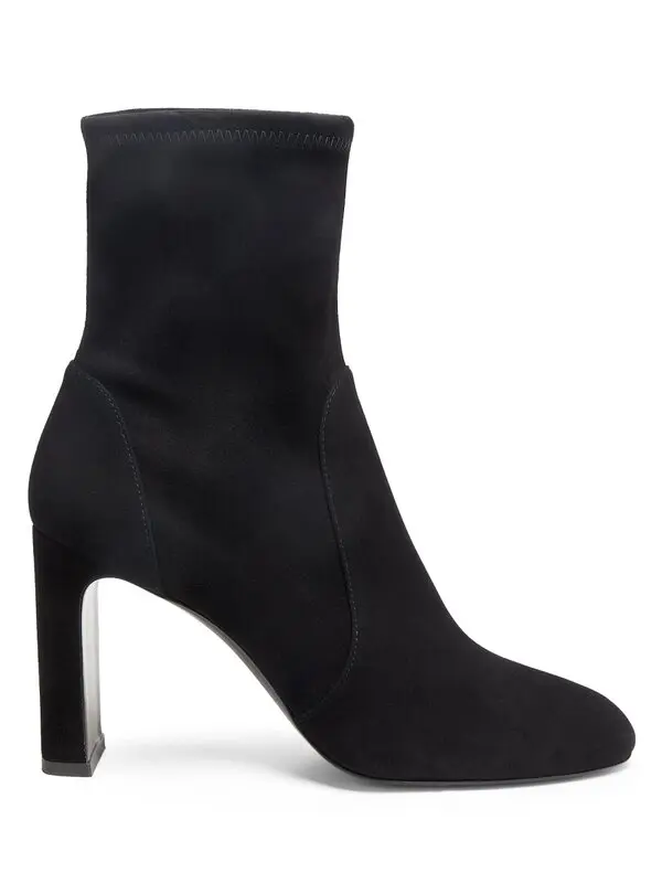 STUART WEITZMAN Babette 85mm Suede Booties