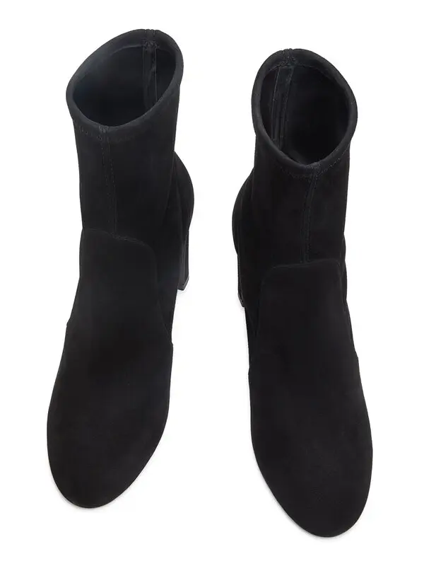 STUART WEITZMAN Babette 85mm Suede Booties
