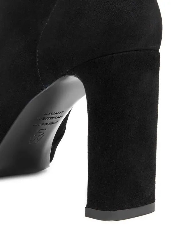 STUART WEITZMAN Babette 85mm Suede Booties