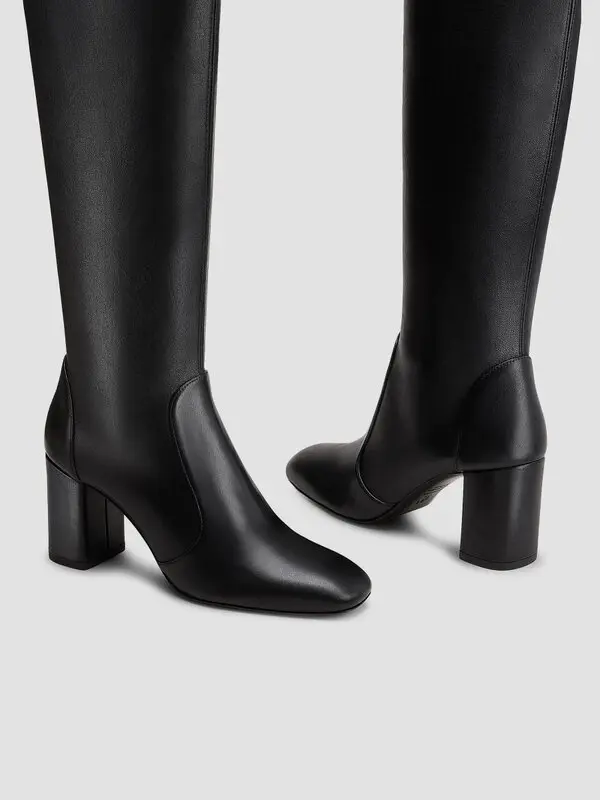 STUART WEITZMAN Lucie 75mm Leather Boots