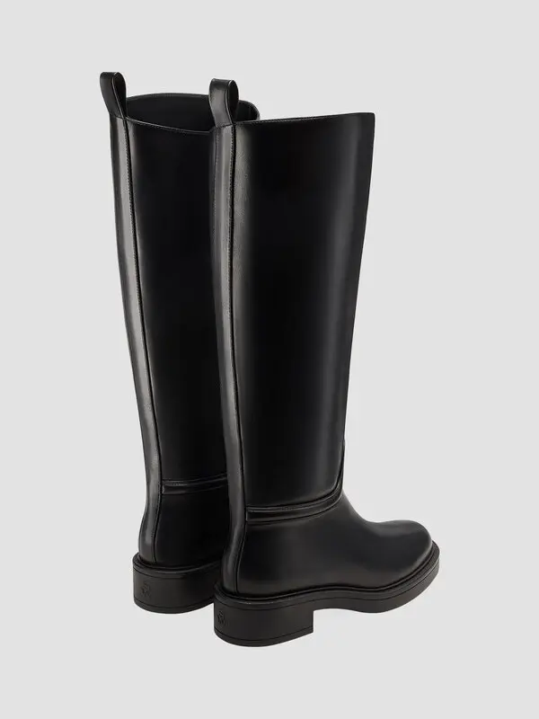 STUART WEITZMAN Celia Leather Riding Boots