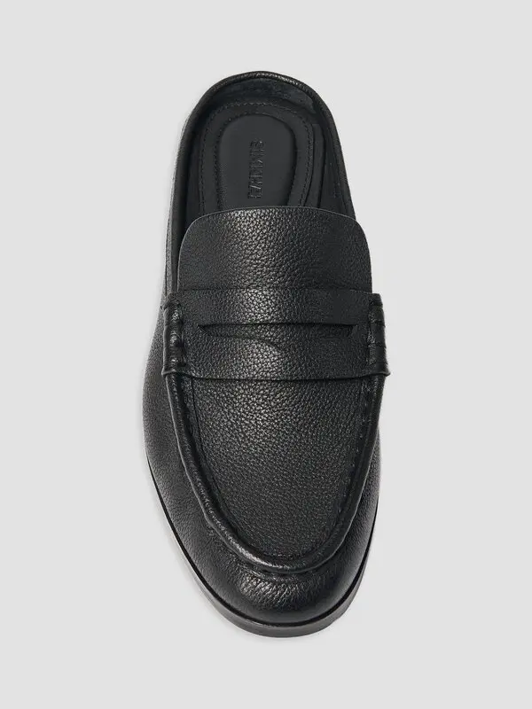 Simkhai Dean Pebbled Leather Mules