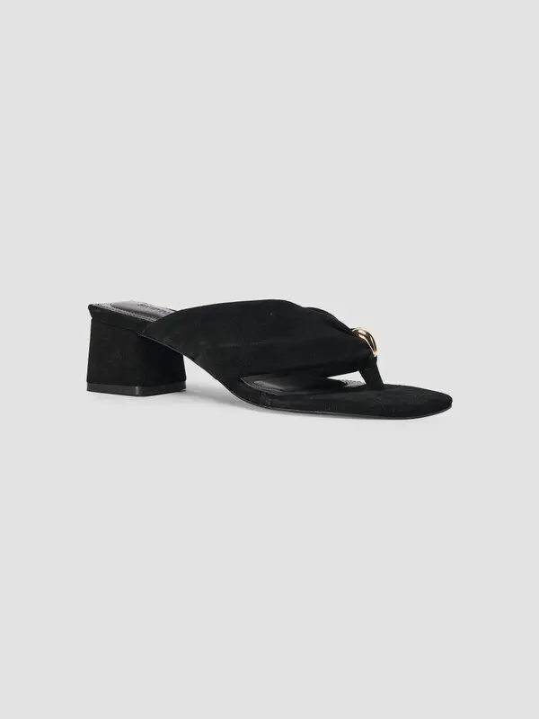 Simkhai Stella 50mm Suede Sandals