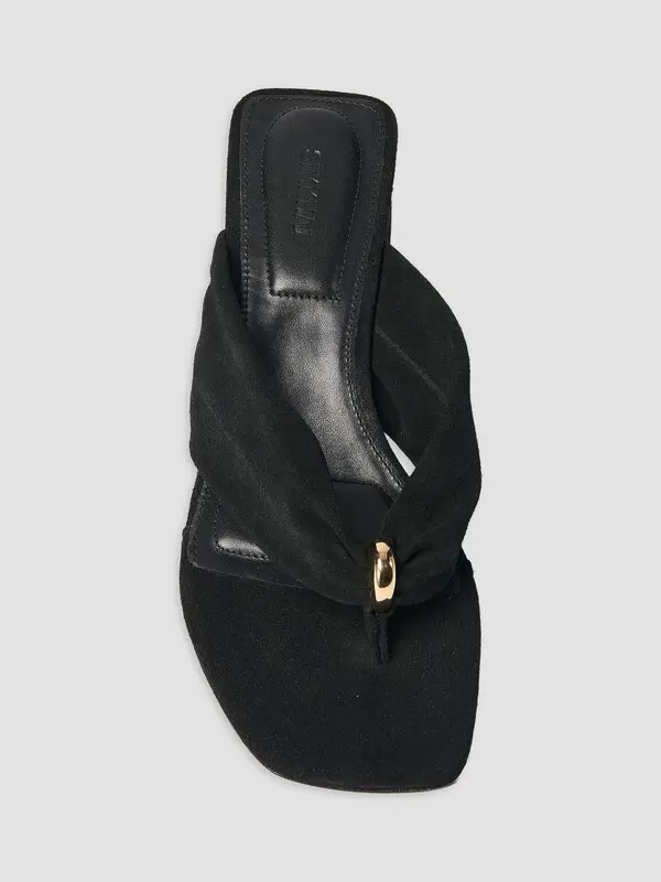 Simkhai Stella 50mm Suede Sandals