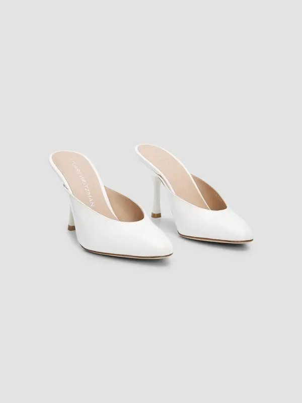 STUART WEITZMAN Madison 85mm Patent Leather Mules