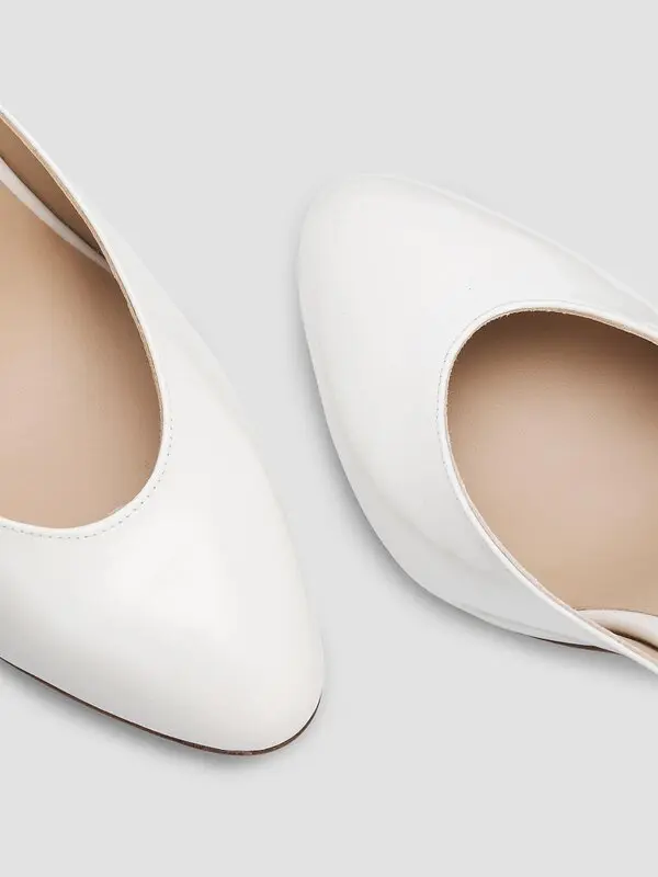 STUART WEITZMAN Madison 85mm Patent Leather Mules