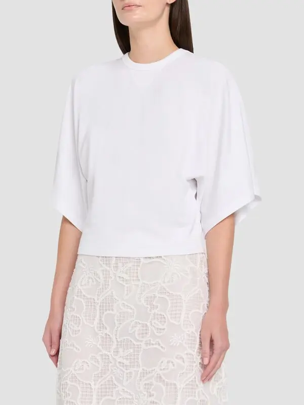 Simkhai Amara Draped T-shirt