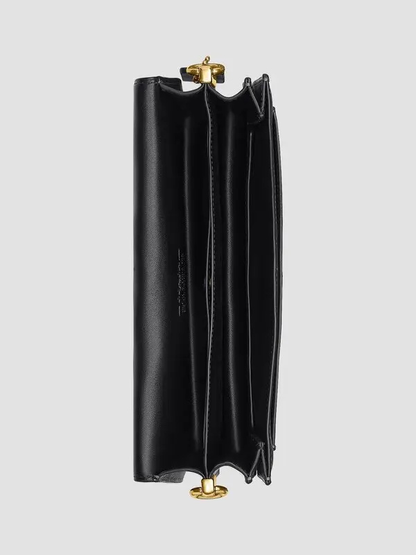 COACH Tabby Leather Shoulder Bag - Black