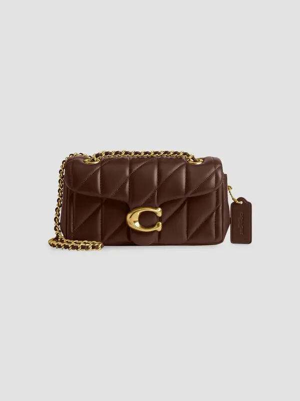 COACH Tabby Leather Shoulder Bag - Maple