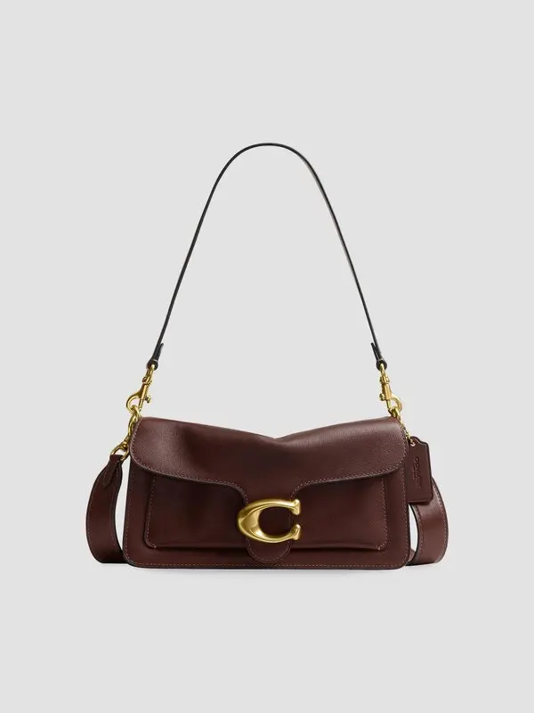 COACH Tabby Leather Shoulder Bag - Maple