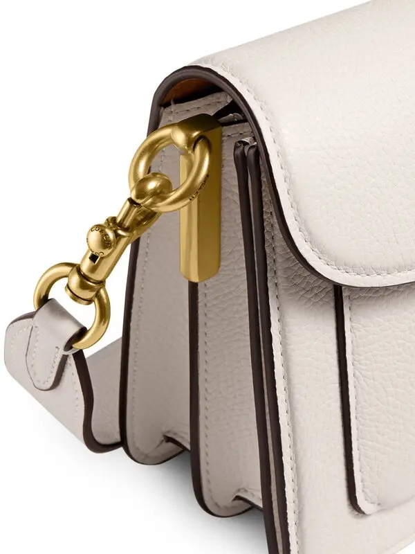 COACH Tabby Leather Shoulder Bag - White