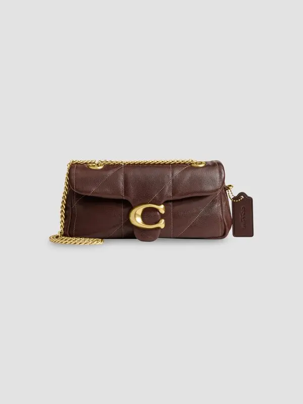 COACH Tabby 20 Quilted Leather Shoulder Bag - Maple