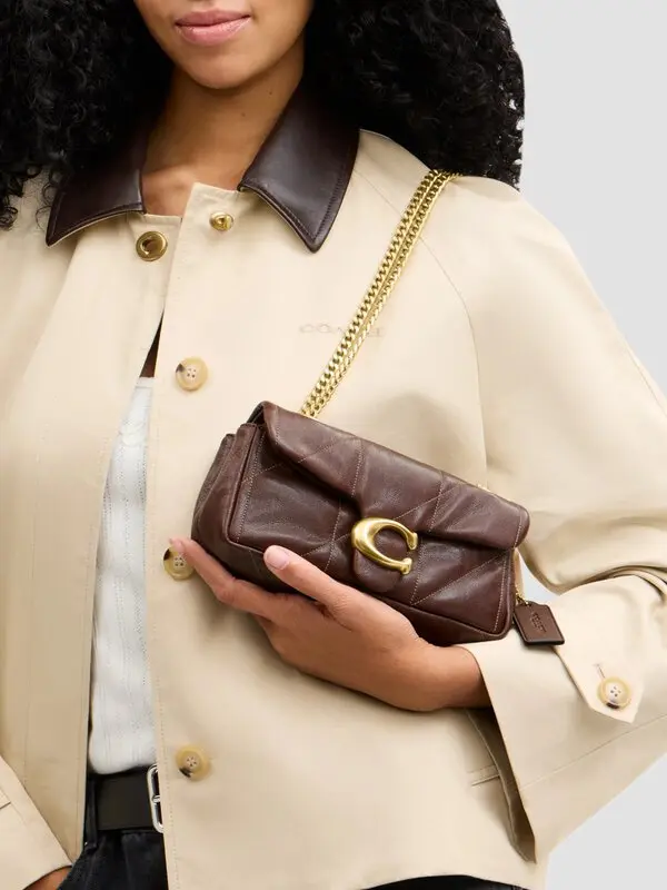 COACH Tabby 20 Quilted Leather Shoulder Bag - Maple