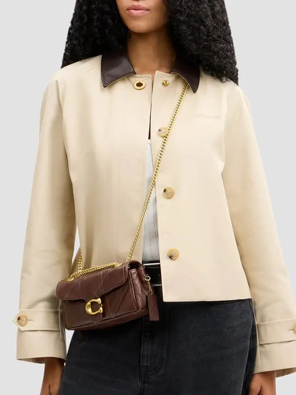 COACH Tabby 20 Quilted Leather Shoulder Bag - Maple