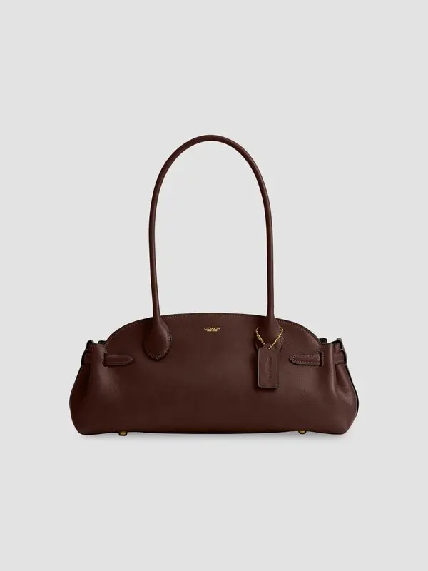 COACH Soft Empire 34 Leather Carryall - Maple
