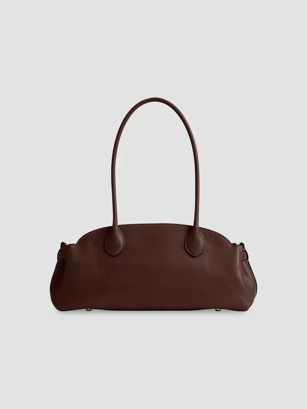 COACH Soft Empire 34 Leather Carryall - Maple