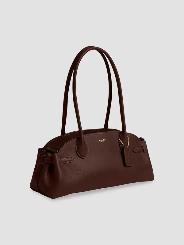 COACH Soft Empire 34 Leather Carryall - Maple