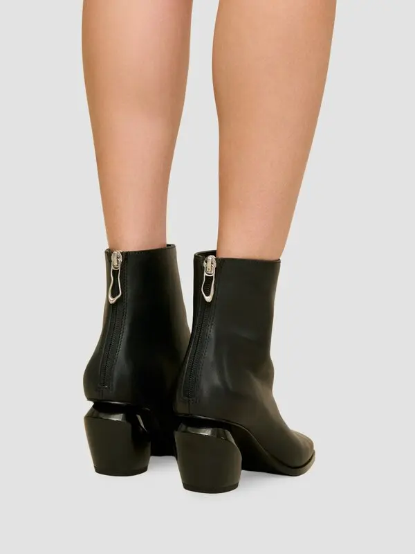 Cult Gaia City 65mm Leather Ankle Boots