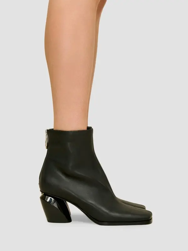 Cult Gaia City 65mm Leather Ankle Boots