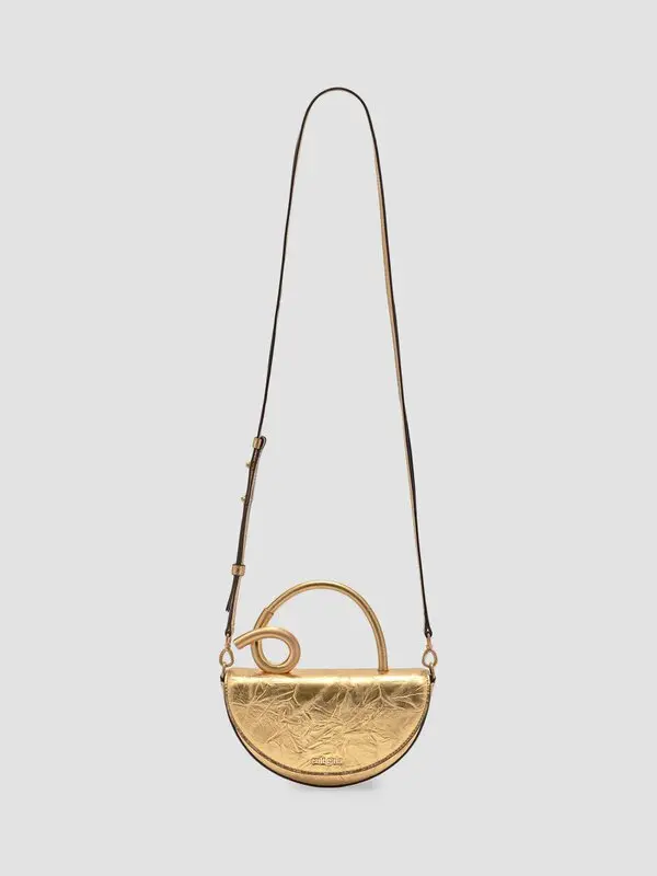 Cult Gaia Azariah Nano Leather Crossbody Bag