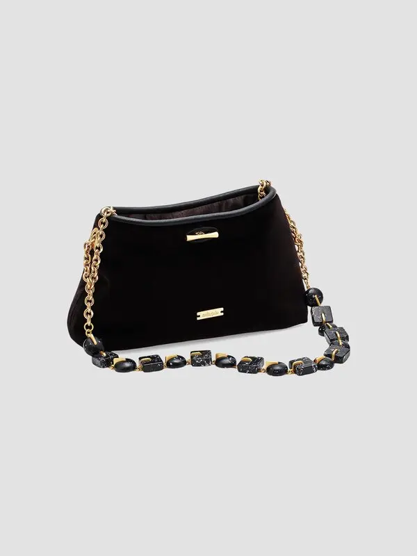 Cult Gaia Mini Kiraz Studded-strap Shoulder Bag