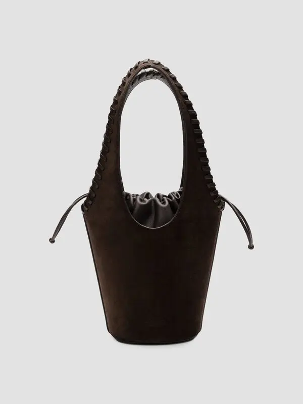 Cult Gaia Nova Suede Bucket Bag
