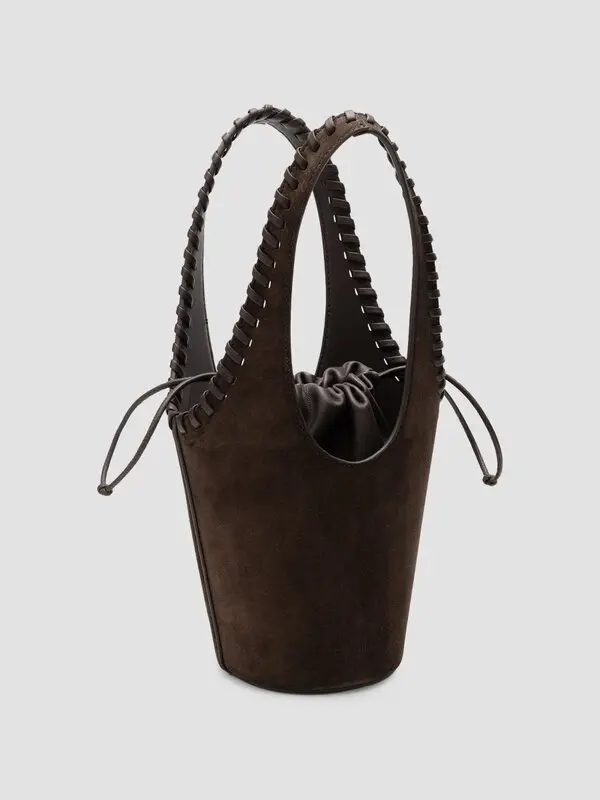 Cult Gaia Nova Suede Bucket Bag
