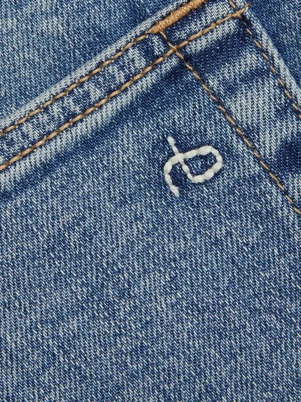 Rag & Bone Harlow Mid-rise Straight Ankle Jeans