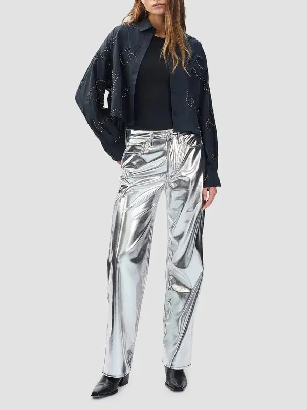 Rag & Bone Beatrice Beaded Cotton Shirt