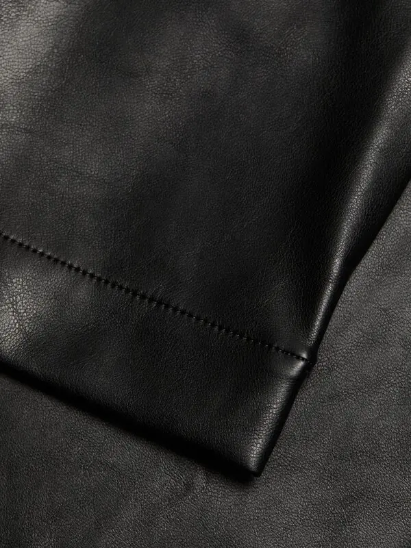 Rag & Bone Phoebe Faux-leather Drawcord Pants