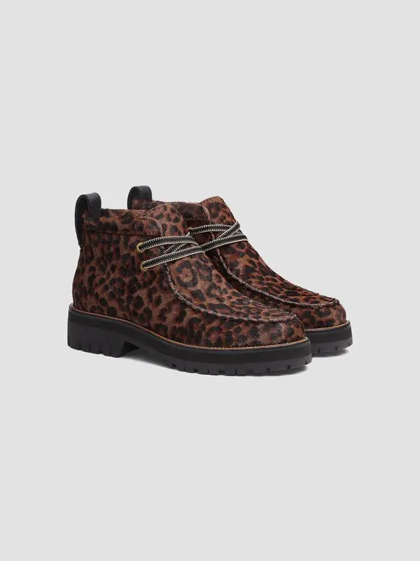 Rag & Bone Cameron Calf Hair Moccasin Boots