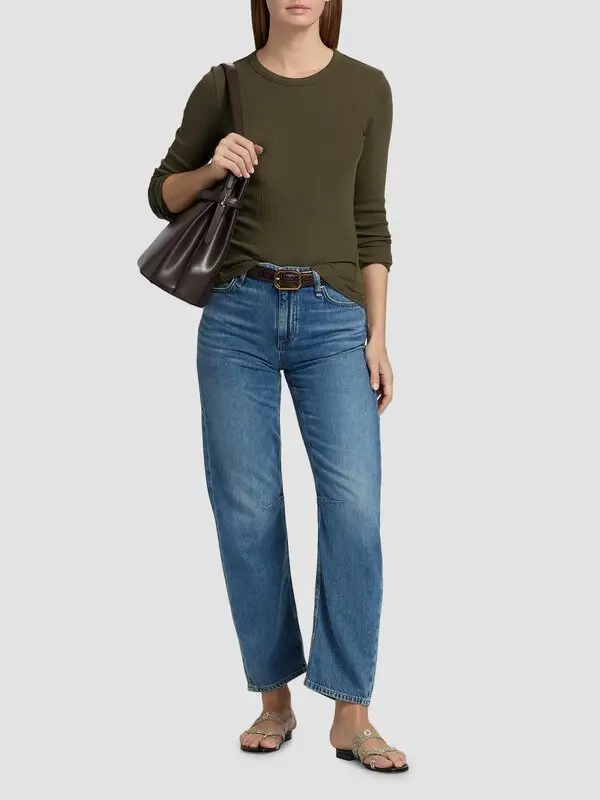 Rag & Bone Featherweight Stevie Slim Tapered Barrel Jeans