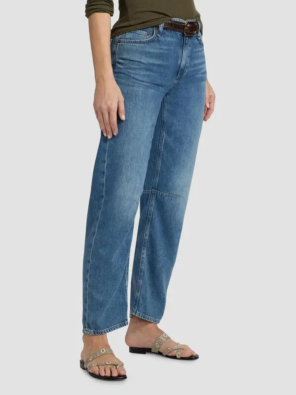 Rag & Bone Featherweight Stevie Slim Tapered Barrel Jeans