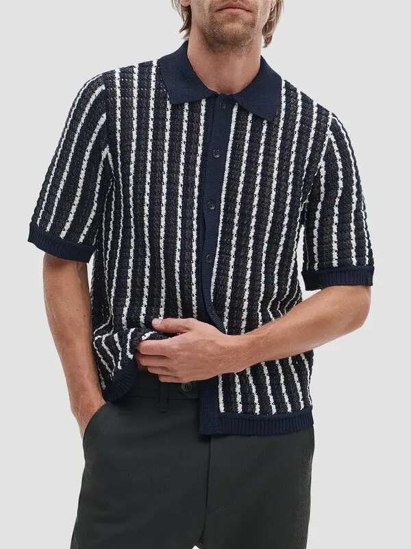 Rag & Bone Dalton Crotchet Cotton Shirt