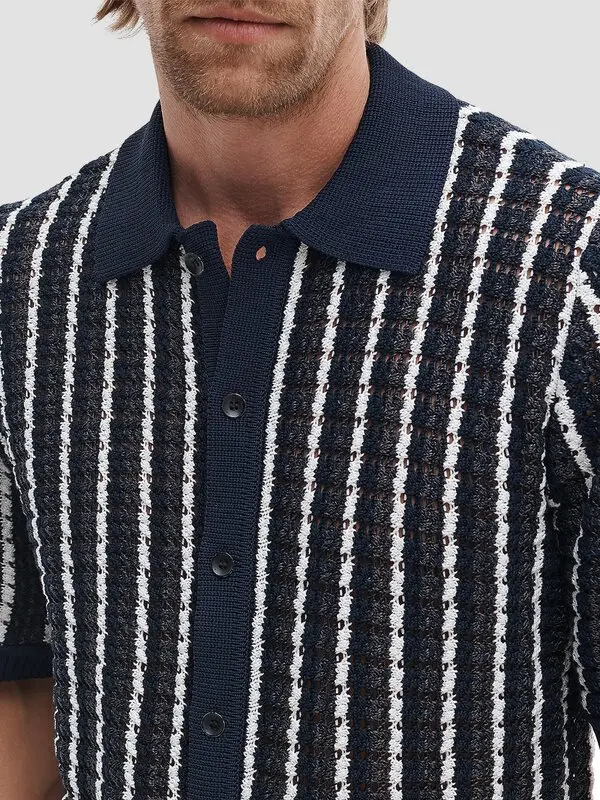 Rag & Bone Dalton Crotchet Cotton Shirt