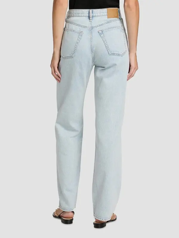 Rag & Bone Featherweight Shea Full Straight-leg Jeans