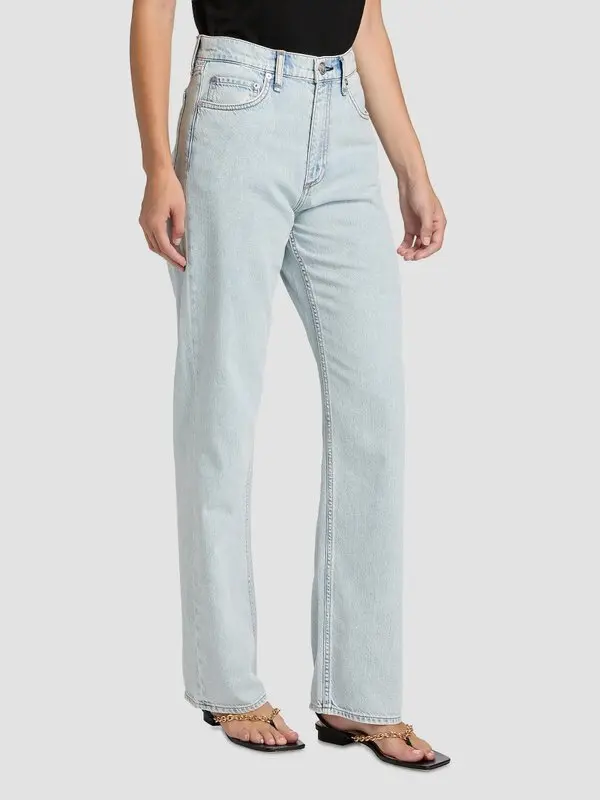 Rag & Bone Featherweight Shea Full Straight-leg Jeans