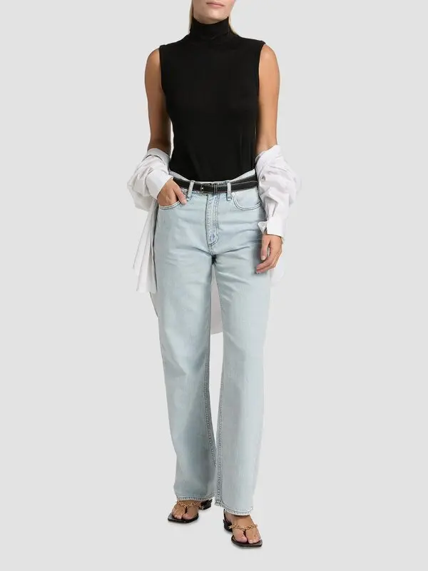 Rag & Bone Featherweight Shea Full Straight-leg Jeans