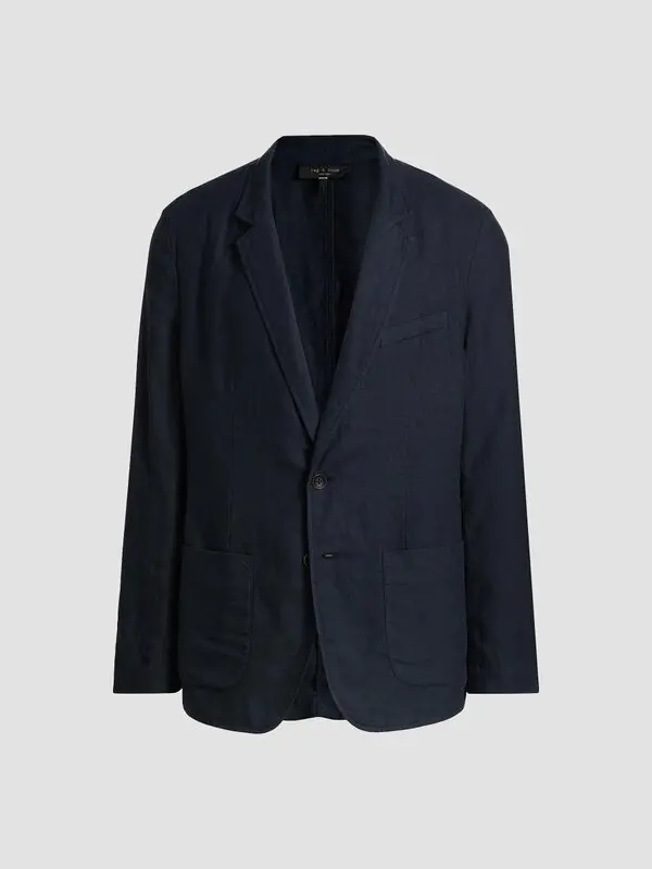 Rag & Bone Butler Patch Pocket Linen Blazer