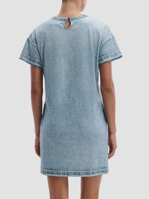 Rag & Bone Rb Miramar Kelly Jersey T-shirt Minidress