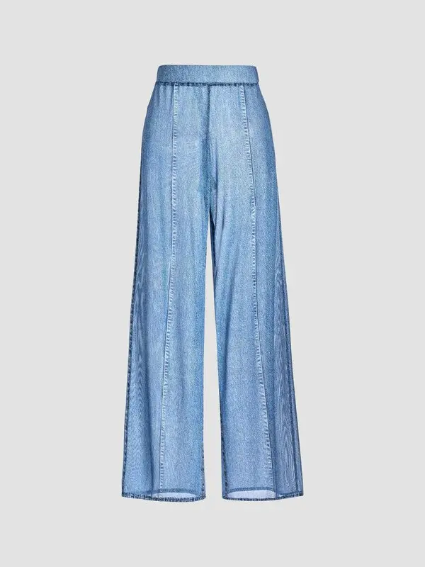 Rag & Bone Rb Miramar Mesh Wide Leg Pant