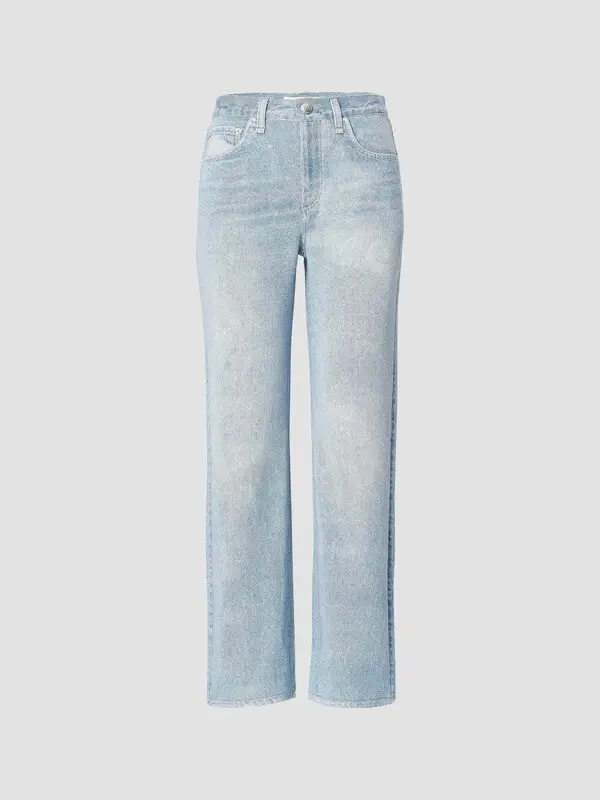 Rag & Bone Rb Miramar Terry Shea Ankle Straight-leg Pants