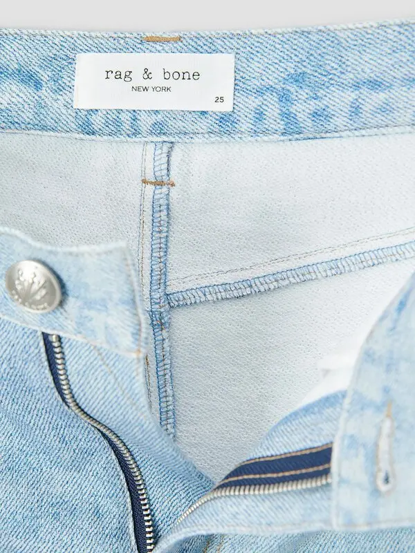 Rag & Bone Rb Miramar Terry Shea Ankle Straight-leg Pants