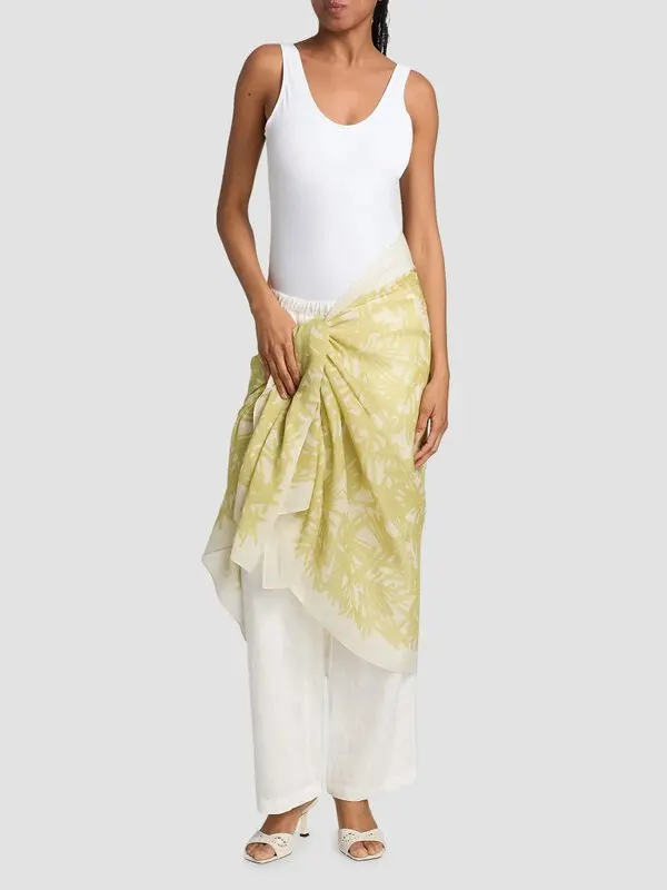 Rag & Bone Sally Abstract-print Modal-cashmere Sarong