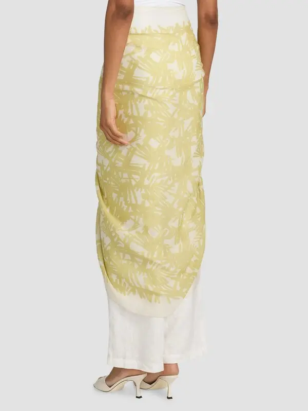 Rag & Bone Sally Abstract-print Modal-cashmere Sarong
