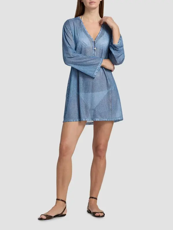 Rag & Bone Rb Miramar Mesh Cover-up Dress