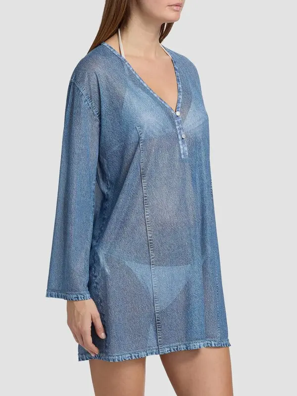 Rag & Bone Rb Miramar Mesh Cover-up Dress